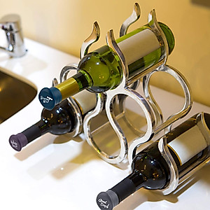 Whaline 8 Pack Silicone Wine Bottle Stoppers and Gift Box, Funny Silicone Reusable Caps Bottle Sealers with a Funny Saying for Wine Beer Bottles