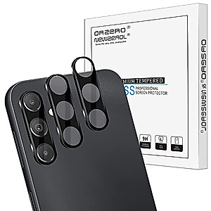(3 Pack) Orzero Compatible for Samsung Galaxy A14 5G Camera Lens Protector, Tempered Glass 9 Hardness HD Anti-Scratch Bubble-Free (Lifetime Replacement)