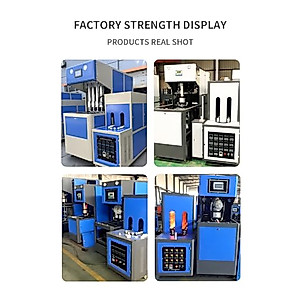 Intelligent 100 Bottles/Hour PET Blow Molding Machine Efficient Bottle Extrusion