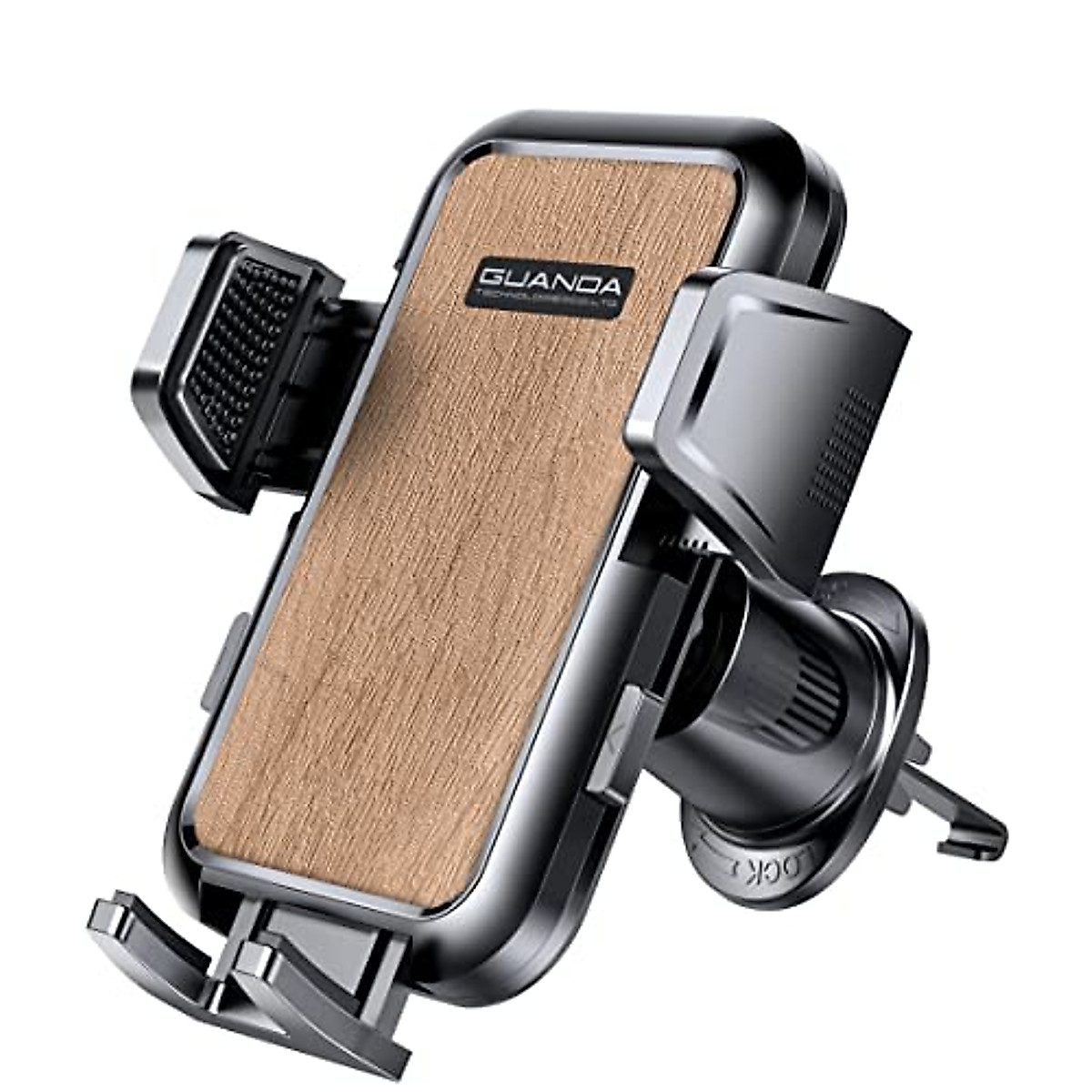 GUANDA TECHNOLOGIES CO., LTD. Cell Phone Stand, Desk Phone Holder, Phone Mount for Car Vent