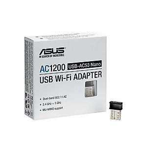 Asus USB-AC53 Nano IEEE 802.11ac - Wi-Fi Adapter for Notebook
