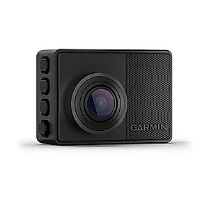 Garmin Dash Cam 67W, 1440p and Extra-Wide 180-degree FOV, Monitor Your Vehicle While Away w/ New Connected Features, Voice Control, Compact and Discreet (International Version)