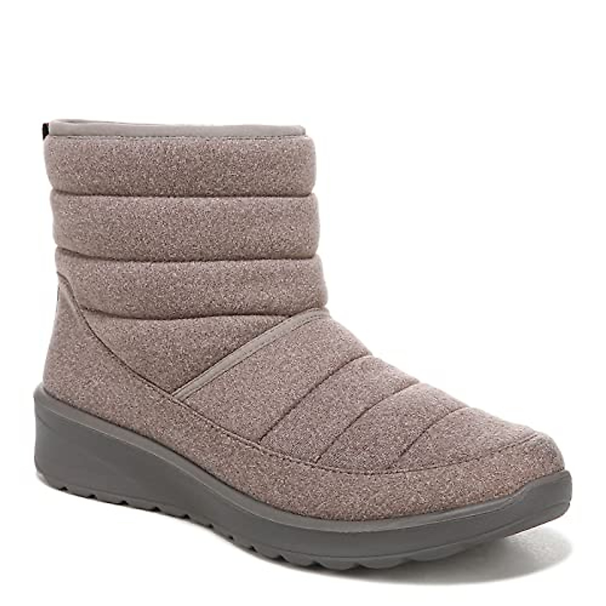 BZees Women's Glacier Ankle Boot, Taupe, 7.5 Wide