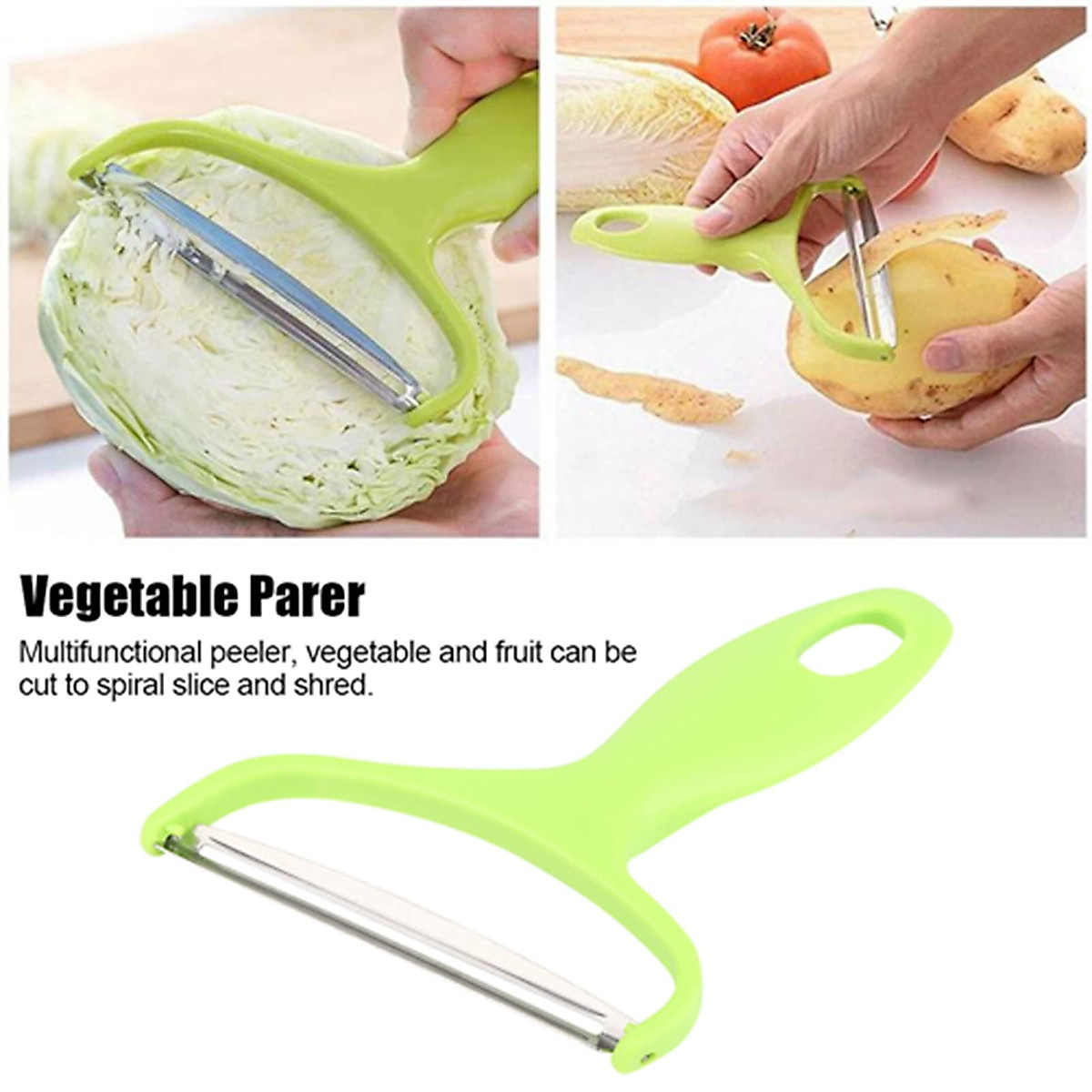 Wide Mouth Vegetable Peeler Parer Cabbage Potato Carrot Graters for Home Kitchen Effortless Peeling