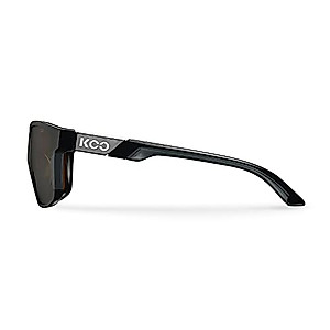 KOO California Sunglasses I 100% UV Protection Eyewear for Everyday Wear - Black/Anthracite (Polarized Lenses)