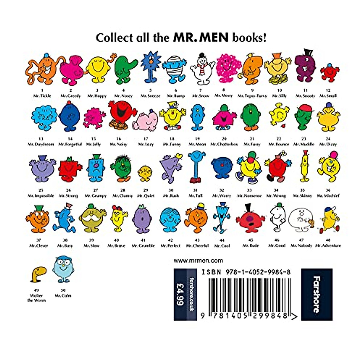 Mr. Calm: The Brilliantly Funny Classic Children’s illustrated Series (Mr. Men Classic Library)