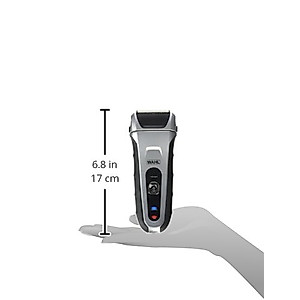 Wahl Speed Shave, Rechargeable Lithium Ion Wet/Dry Waterproof Facial Hair Shaver With Speedflex Precision Foils - Model 7061-500