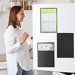 25 Pack Magnetic Sheets 5”x7”Single Sided Black 30mil Magnetic Sign Cut Customize Flexible Cut Magnet Paper Sheets Cut Making Die Storage Metal Dies Magnet Sheets for Crafts Signs Photos