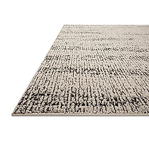 Loloi II Darby Collection DAR-02 Oatmeal/Charcoal 7'-10" x 10' Area Rug