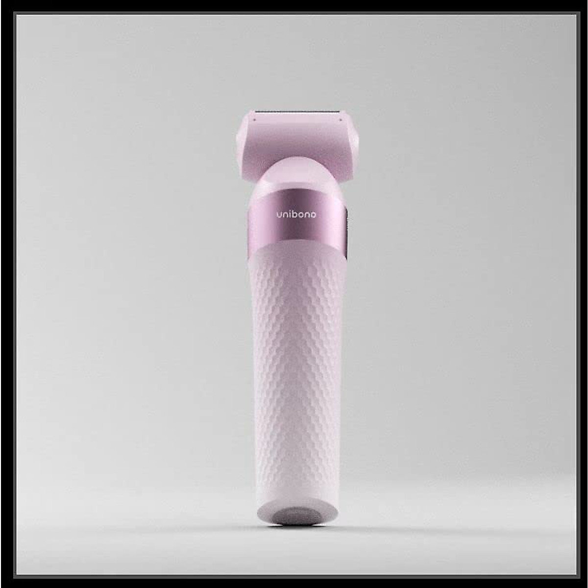 Unibono Electric Razor for Women in LED Light IPX 7 Waterproof,Pubic Hair Trimmer for Women in Quick and Smooth Shave,100% Washable Rechargeable Bikini Trimmer