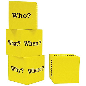 Teacher Created Resources Foam Question Cubes (20614)