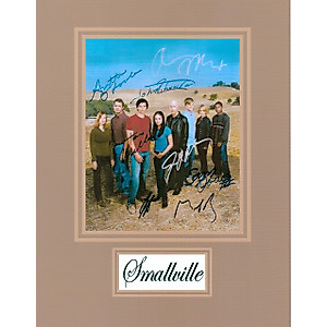 Kirkland Smallville, Classic TV Show, 8 X 10 Photo Display Autograph on Glossy Photo Paper