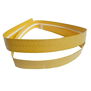 Gullor Racket Grip Anti Slip Perforated Super Absorbent Tennis Overgrip Badminton Overgrip - 5PCS(Color May Vary)