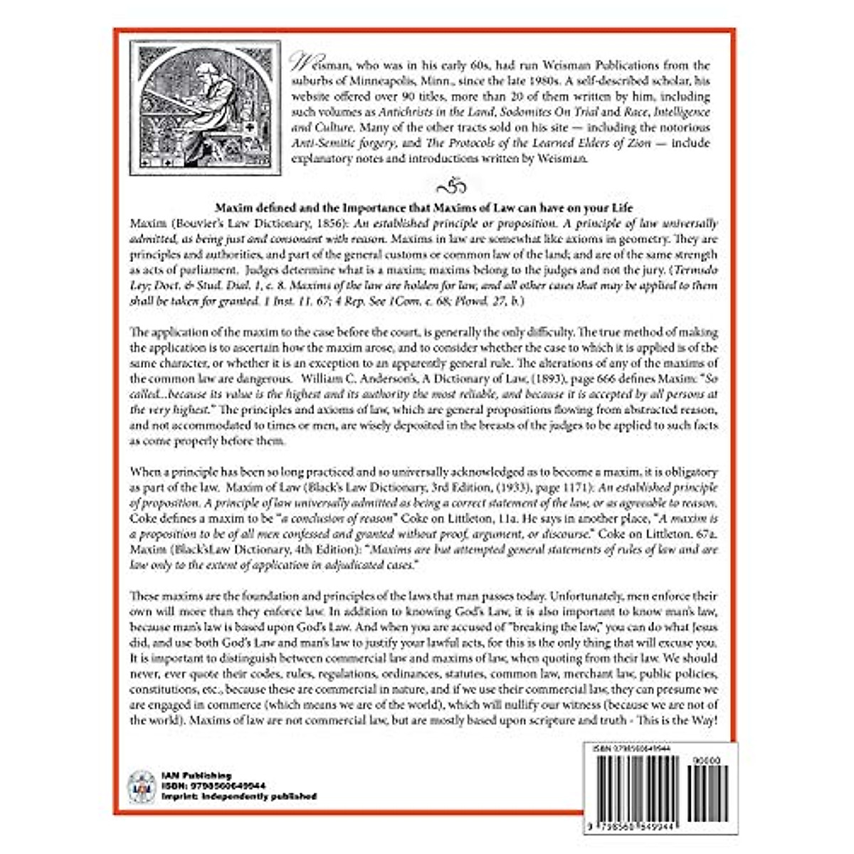 Maxims of Law: - An English Version -