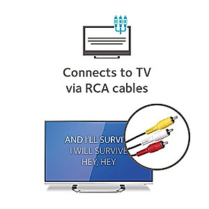 Singing Machine SML625BTBKD Karaoke Machine, Portable Bluetooth CD+G Karaoke System, Black