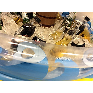 Inflatable Palm Tree Beverage Cooler, by Playscene (4 FEET Tall)