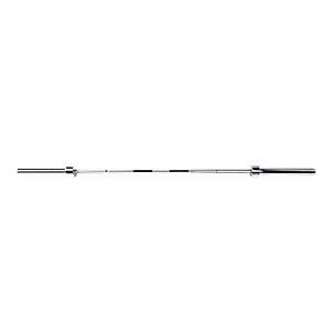 CAP Barbell 5-Foot Solid Olympic Bar, Chrome (2-Inch)