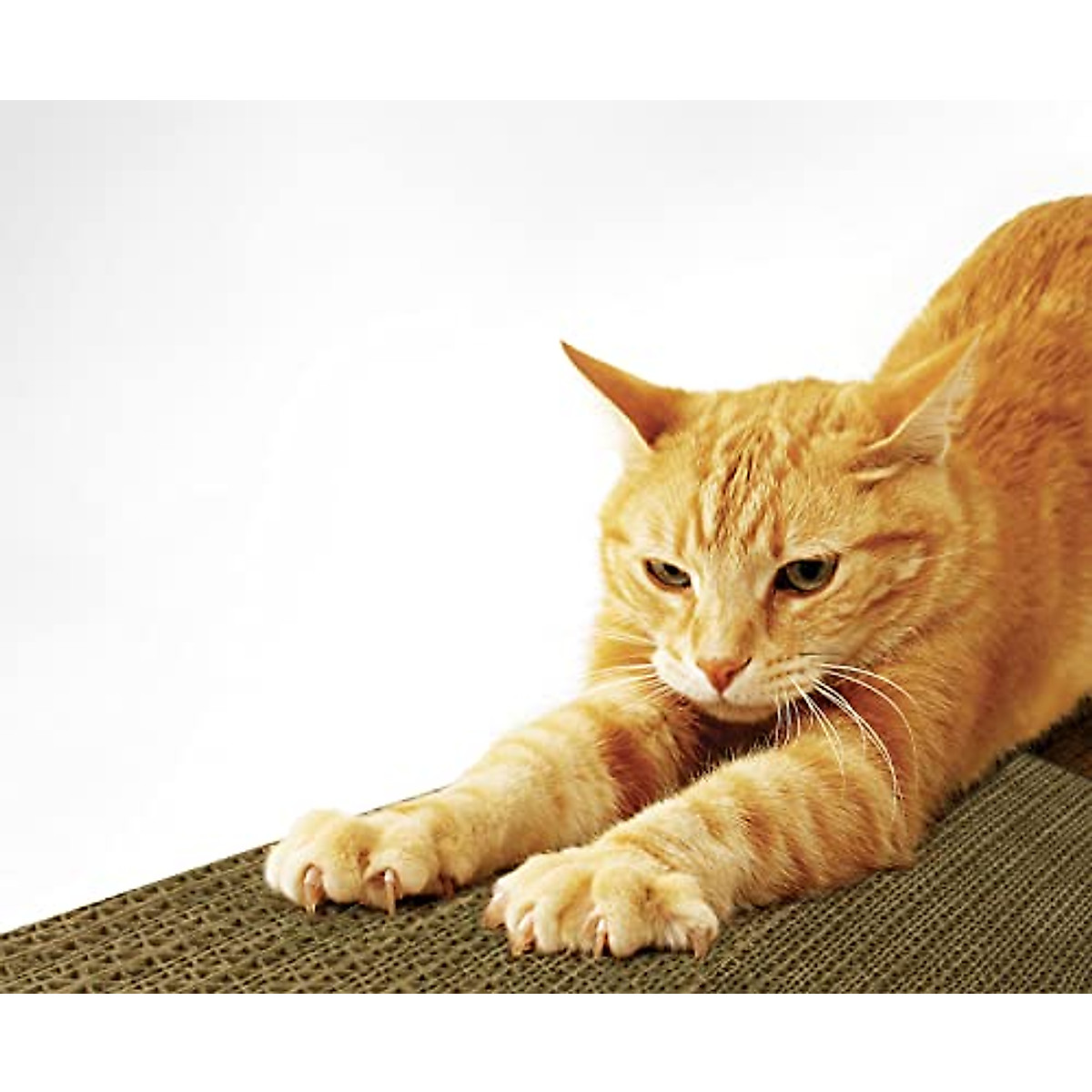 SmartyKat (2 Count) Super Scratcher+ Corrugated Cat Scratcher, Catnip Infusion Technology - Brown, Double Wide (Old Pkg), 2 Count