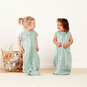 ergoPouch 0.3 TOG Baby Sleep Sack – 100% Organic Cotton Baby Sleep Suit Bag for Cozy Baby’s Night – Temperature Control Baby Blanket (Sage, 8-24 Months)