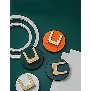 CARURLIFF Foldable Hair Dryer Holder,Wall Mounted Hair Tool Organizer,Wall Mount Bathroom Decor Blow Dryer Hanger