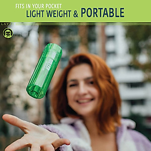 HIGHROLLER | Transparent Herb & Spice Grinder | Grind & Pack in 30 secs! (Clear)