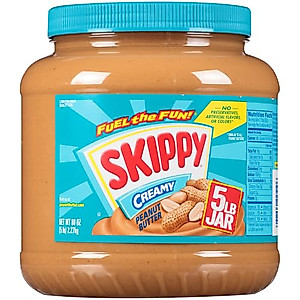 SKIPPY Creamy Peanut Butter, 5 Pound