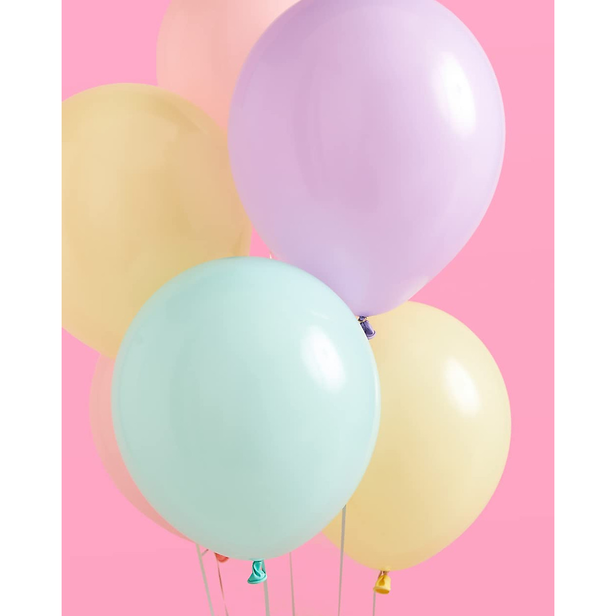 xo, Fetti Pastel Birthday Balloon Set - 24 pk, 12" | Bachelorette Party Decorations, Garden Bridal Shower, Birthday Party, Pastel Baby Shower, Engagement