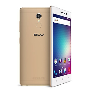 BLU VIVO 5R (32GB) 5.5" Full HD, Dual SIM 4G LTE GSM Factory Unlocked Smartphone with Fingerprint Sensor, Gold