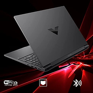 HP 2022 Victus 15.6" FHD 144Hz Gaming Laptop, Intel 12th Core i5-12450H, 64GB RAM, 2TB PCIe SSD, NVIDIA GeForce GTX 1650 Graphics, Backlit Keyboard, Win 11 Pro, Mica Silver, 32GB Snowbell USB Card