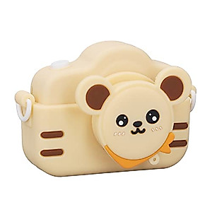 VGEBY Cartoon Children Camera Multilanguage Kids Digital Camera Cute Appearance Kids DV Camera Yellow