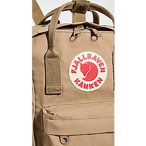 Fjallraven Women's Kanken Mini Backpack, Clay, Green, One Size
