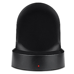 Kissmart for Gear S2 Charger, Replacement Gear S2 Classic Charger Charging Dock Cradle for Samsung Gear S2, Gear S2 Classic Smart Watch (Black)