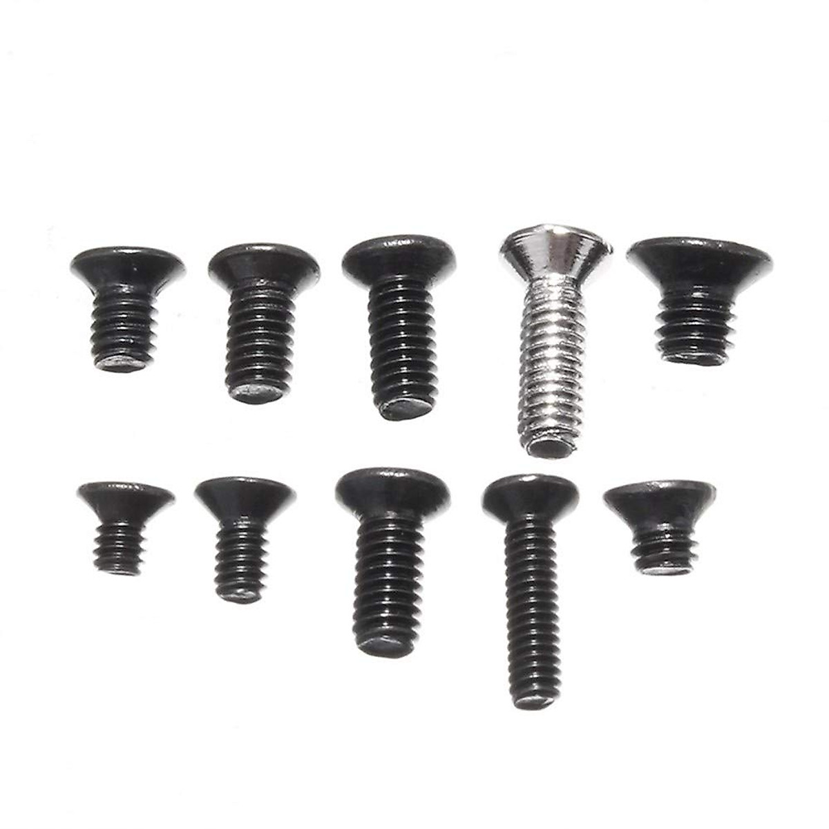 WUXUN 500Pcs Laptop Notebook Computer Screw Kit Set for IBM Hp Dell Lenovo Samsung Sony Toshiba Gateway Acer (Color : Black, Size : M2 3mm)