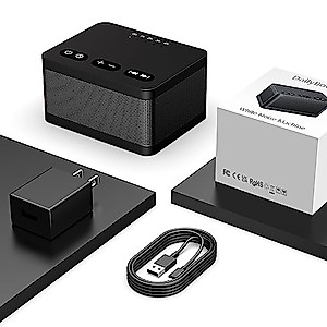 DailyBody Sound Machine Brown Noise White Noise Machine with 30 Soothing Sounds 36 Levels Volume 5 Timers and Memory Function Effectively Blocks Noise Ideal Sleep Machine for Baby Kids Adults