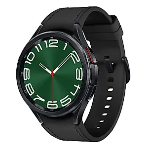 SAMSUNG Galaxy Watch 6 Classic 47mm Bluetooth Smartwatch, Rotating Bezel, Fitness Tracker, Personalized HR Zones, Advanced Sleep Coaching, US Version, Black (Renewed)