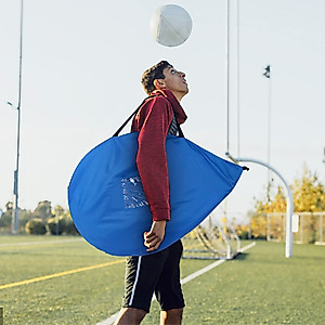 Portable Pop Up Soccer Goal Net Set for Kids or Adaults Trainning and Backyard Playing with Carrying Case, Training Cones and Target