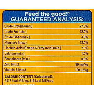 Pedigree High Protein Adult Dry Dog Food Beef and Lamb Flavor Dog Kibble, 18 lb. Bag