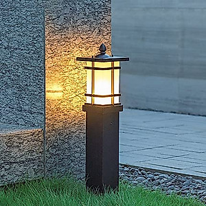 Enlylyog Lawn Lights, Outdoor Garden Lights, Villa Home Street Lights, Waterproof Garden Room Peripheral Wall Column Head Lights, Commercial Shop Lights