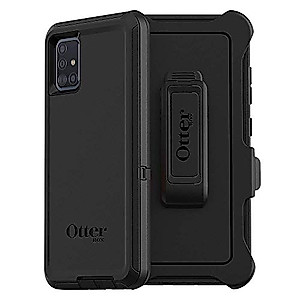OtterBox DEFENDER SERIES SCREENLESS Case Case for Samsung Galaxy A51 (Non 5G Version) - BLACK