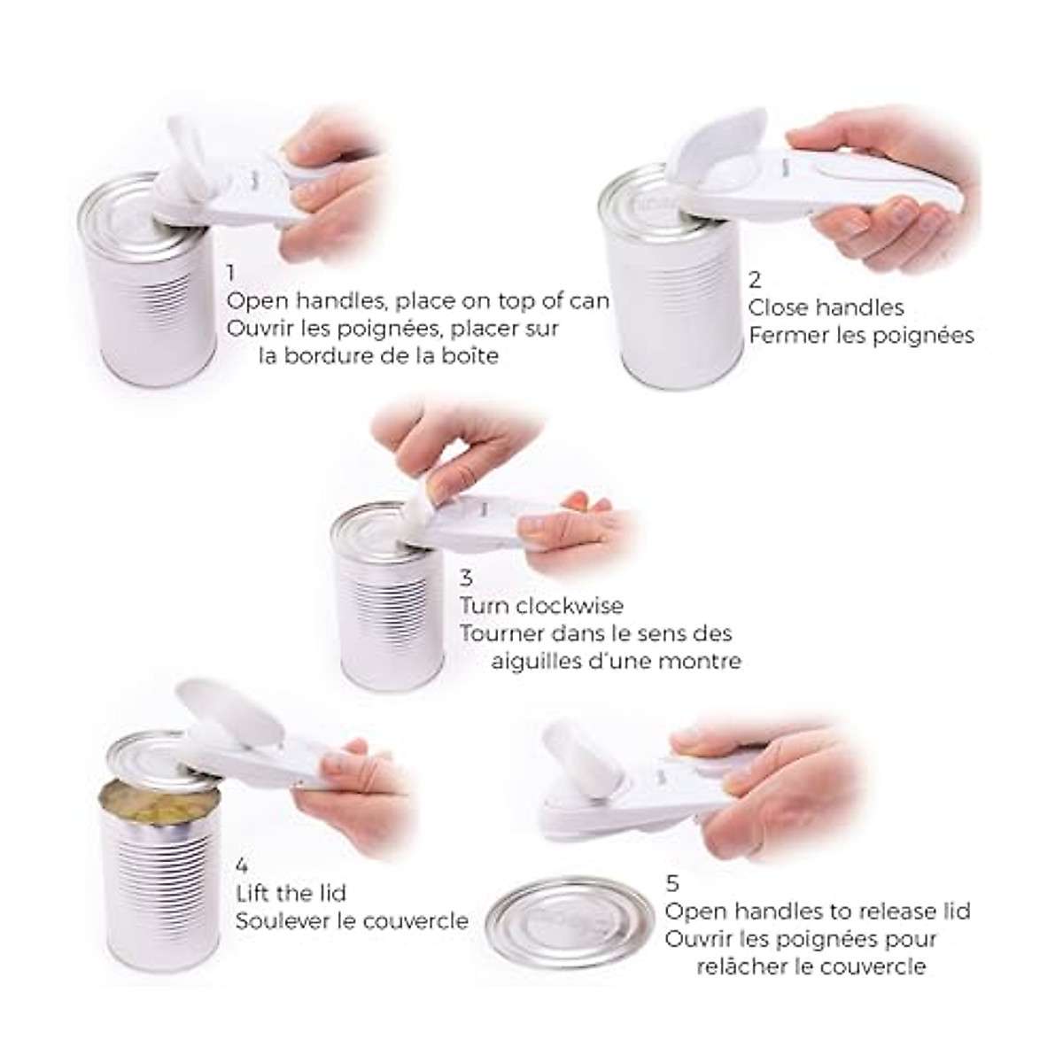 Starfrit Little Beaver Can Opener, White