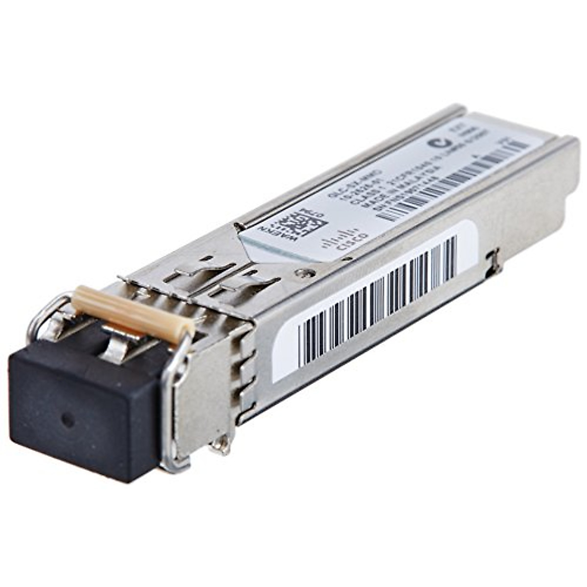Cisco 1000BASE-SX SFP Module for Gigabit Ethernet Deployments, Hot Swappable, 5-Year Standard Warranty (GLC-SX-MMD=)