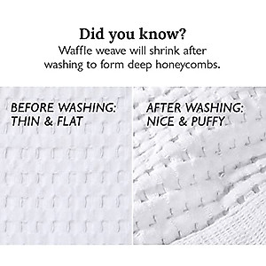 GILDEN TREE Bathroom Mat Absorbent Cotton Quick Dry for Shower, Bath & Bathtub Washable Thin (1, White)