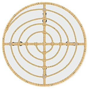 Camerina 3 Piece Patio Dining Set Outdoor Patio Dining Set Outdoor Patio Furniture Patio Set Patio Table and Chairs Set Poly Rattan 3157829