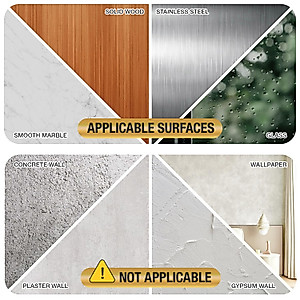 HITSLAM Matte Black Toilet Paper Holder Adhesive, Stainless Steel Self Adhesive Toilet Paper Roll Holder for Bathroom