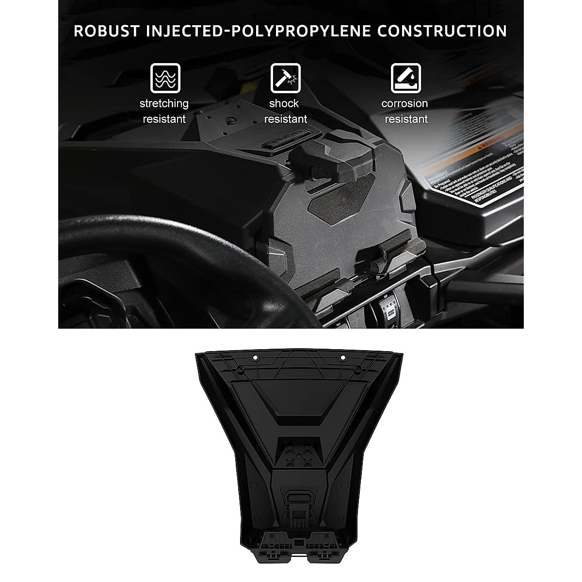 A & UTV PRO Trail Electronic Tablet Device Holder, GPS Tablet and Phone Holder Mount Storage Box for Can am Commander/Commander MAX/Maverick Sport/Trail/Sport MAX,Replace OEM #715005212