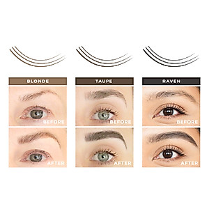 Billion Dollar Brows The Microblade Effect: Brow Pen, Create Natural Eyebrows, Fill in Brows, Taupe