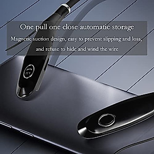 Charella #94bM6u Wireless Bluetooth Headphones Neck Hanging in-Ear Type Sports Running Ultra-Long Life Headphones