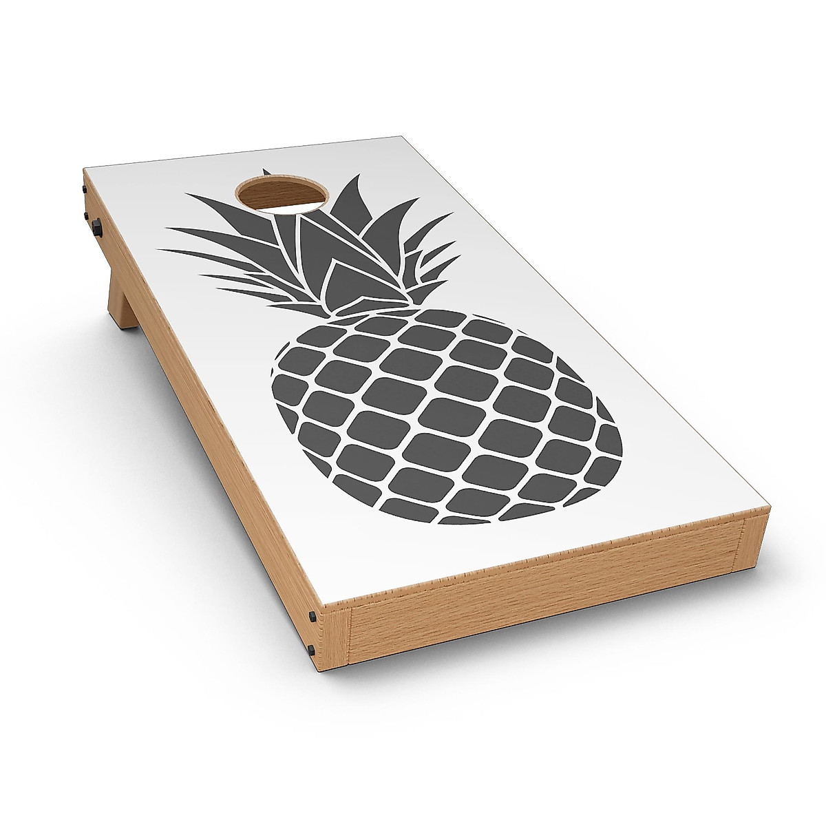 Design Skinz Summer Tropical Skin Set for Cornhole (Skin Only) - Flat Pineapple