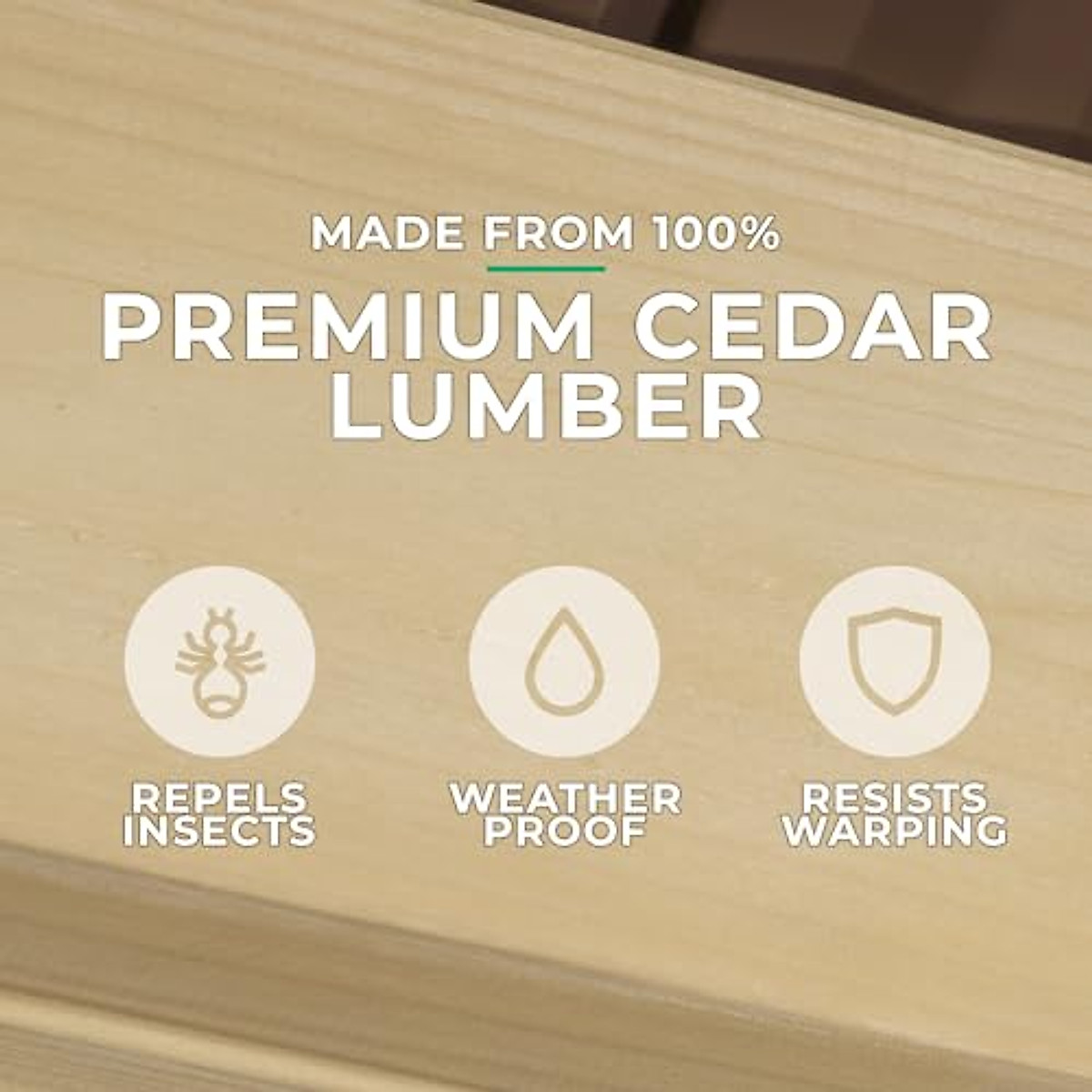 Yardistry 12' Meridian Octagon Cedar Gazebo with Aluminum Roof for Patios, Decks, Garden, Backyard, Durable