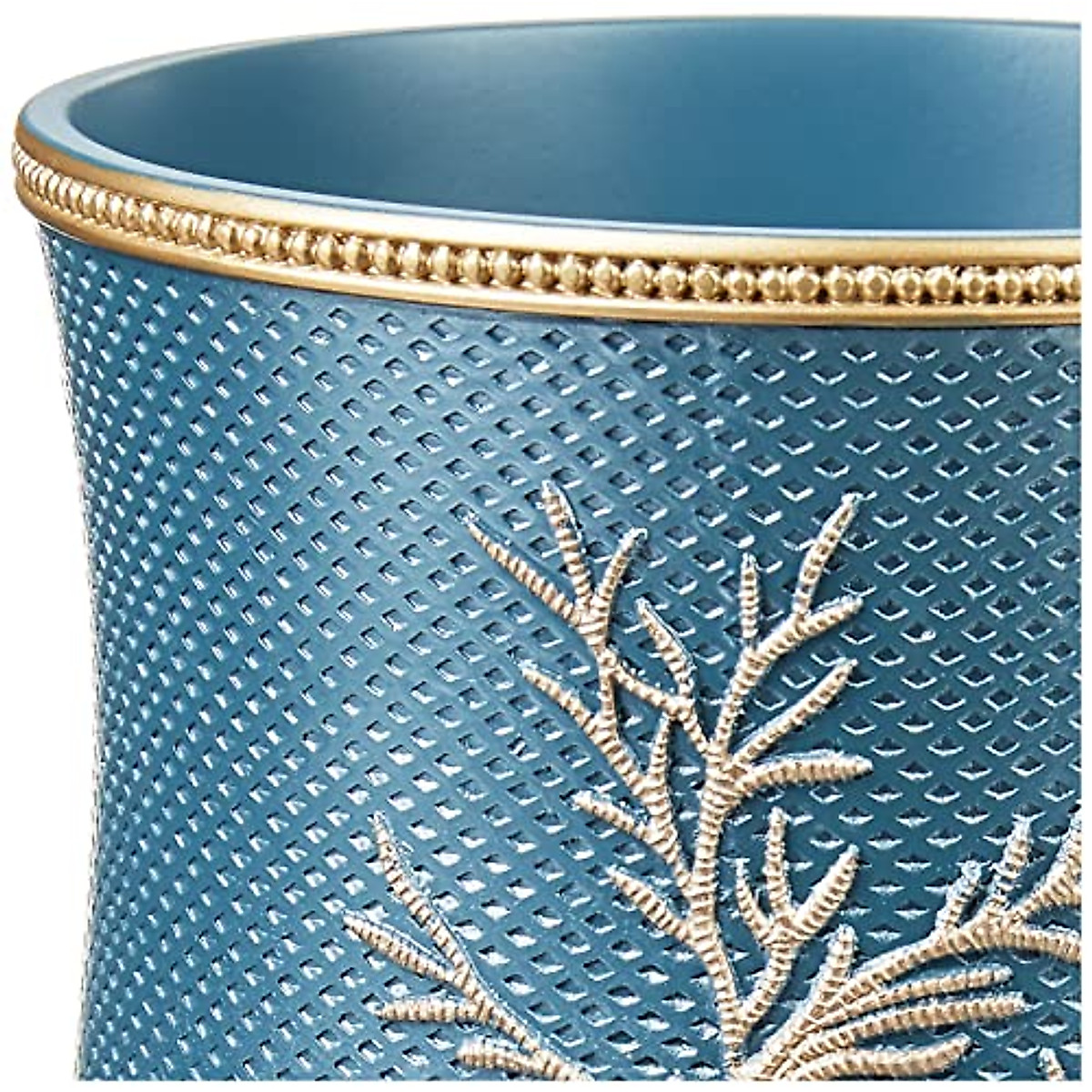 Popular Bath 942668 Capri, Waste Basket, Slate Blue